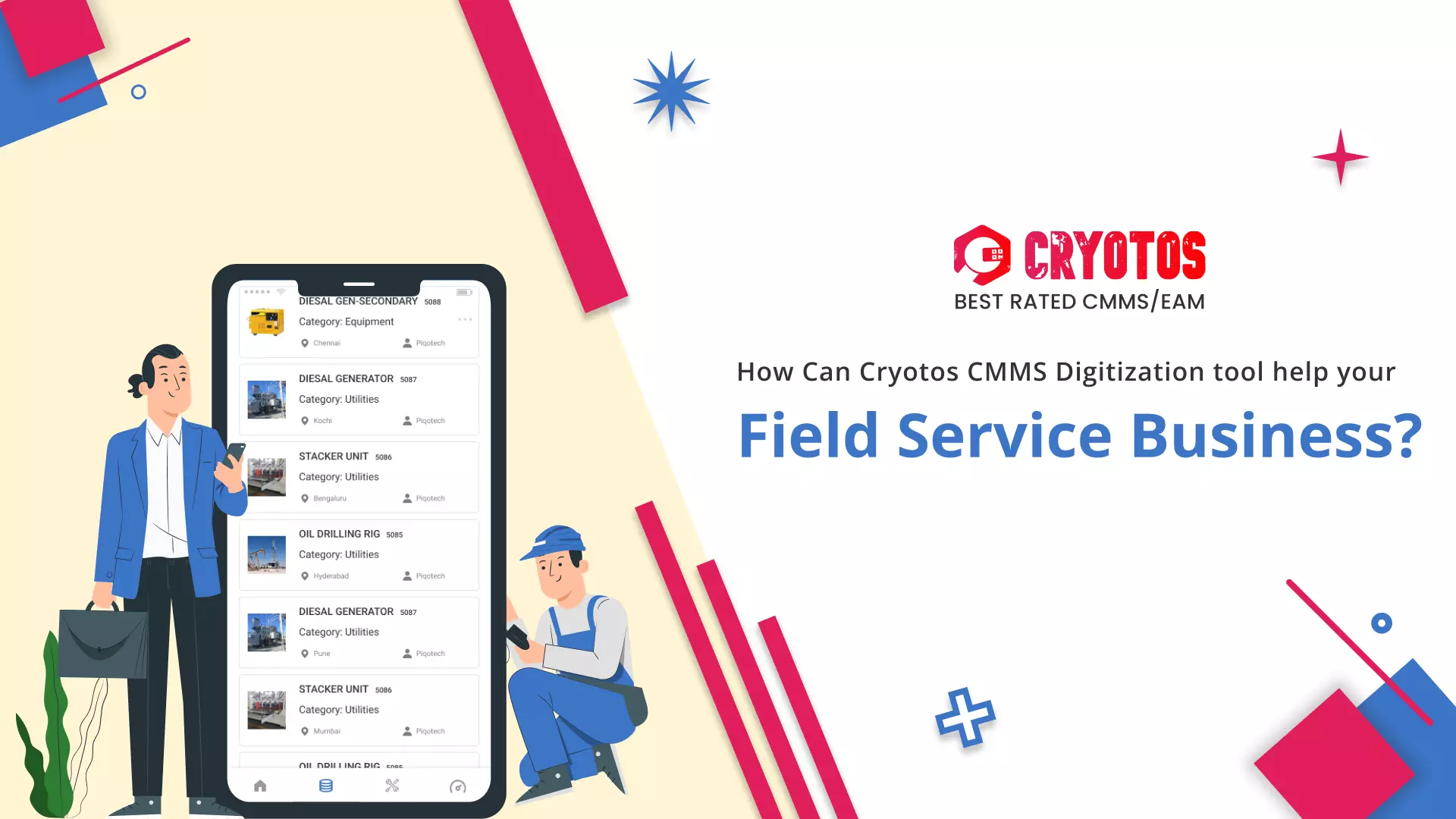 Cryotos CMMS: A Digitization Aid for Field Service Business